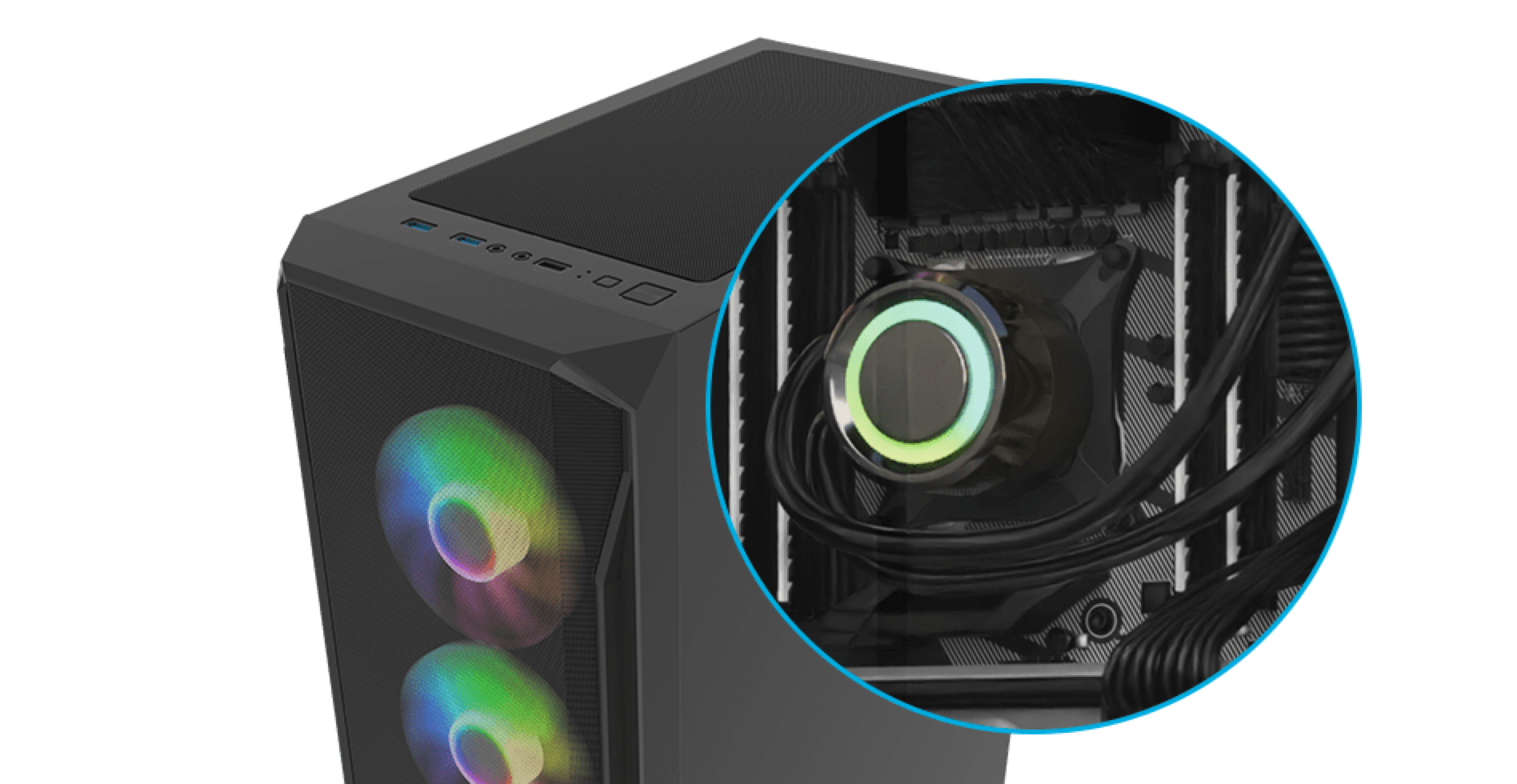 SHOBO SH4F RGB Obudowy | Fury
